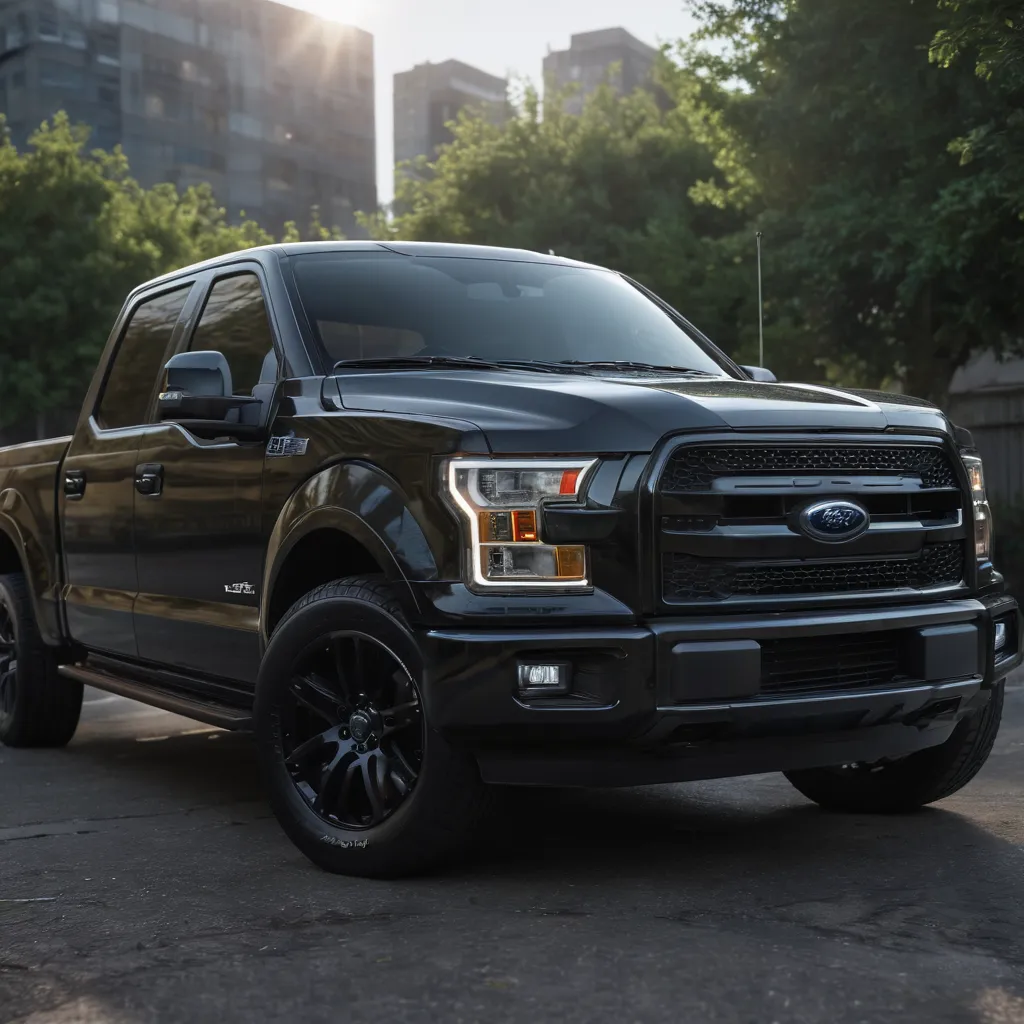 Explore the 2015 Ford F150 All Black Model