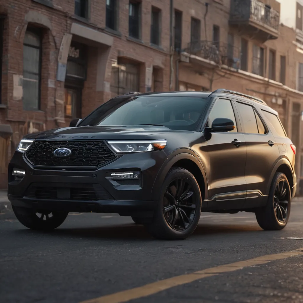 The 2020 Ford Explorer Sport: Blacked Out Features Unveiled