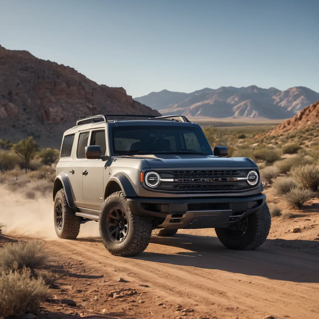 Exploring the 2021 Ford Bronco in Cactus Grey