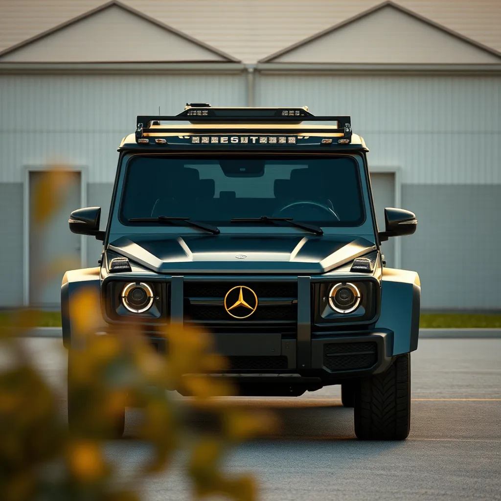 Armored Mercedes: Blending Luxury with Security