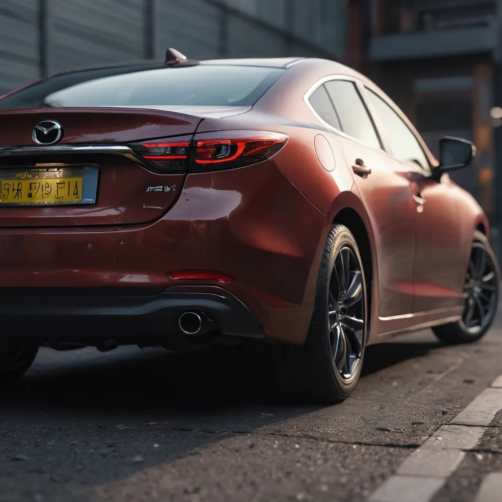 In-Depth Look at the 2016 Mazda 6 Rear Bumper