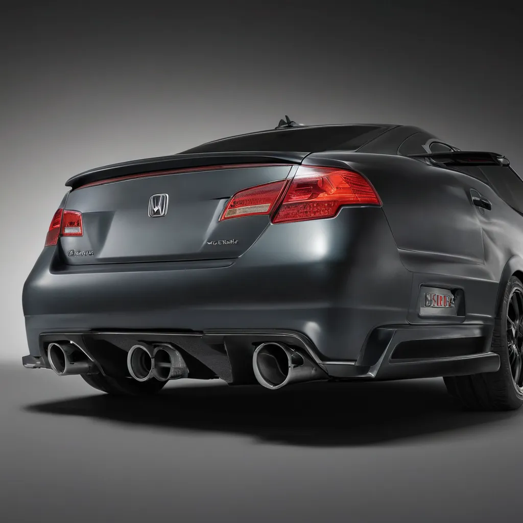 2007 Honda Civic Coupe Rear Bumper: Design and Options