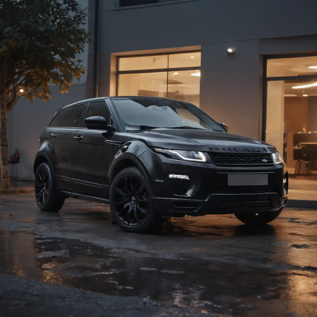 The Blacked-Out Range Rover Evoque: Design and Performance Insights